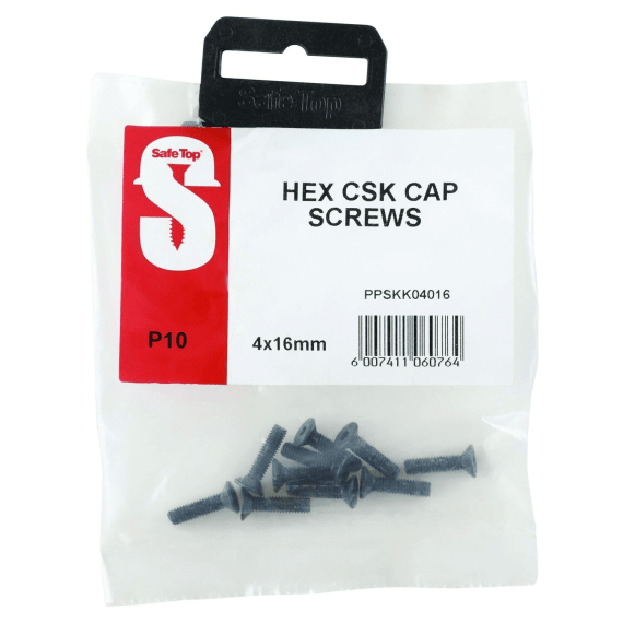 Safetop Hex CSK Cap Screws | Agrimark