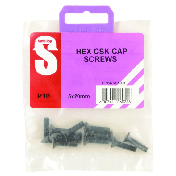 Safetop Hex CSK Cap Screws | Agrimark