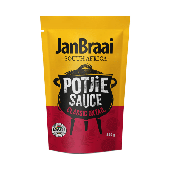 Jan Braai Classic Oxtail Potjie Sauce 400g | Agrimark