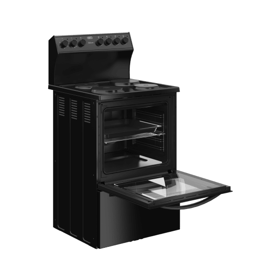 Defy Kitchenaire 600 Black Electric Stove | Agrimark