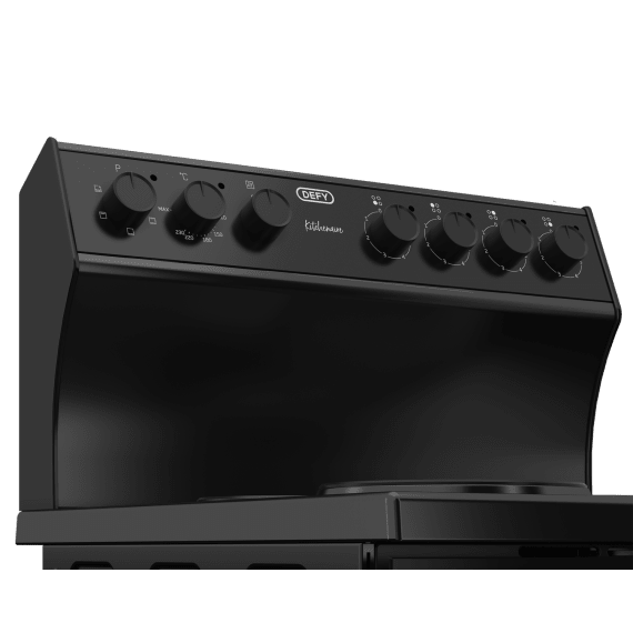 Defy Kitchenaire 600 Black Electric Stove | Agrimark