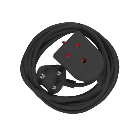 Electricmate Black Extension Lead 10A | Agrimark