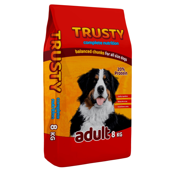 Trusty Adult Dog Food 8kg | Agrimark