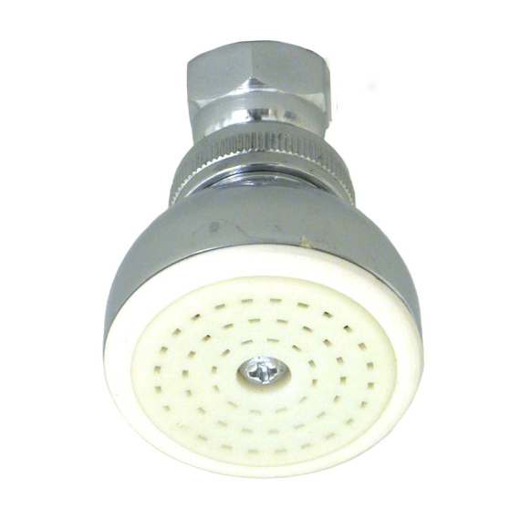 Splashworks Shower Rose Cp + White Pvc | Agrimark