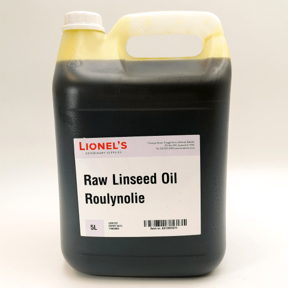 Lionels Animals Raw Linseed Oil | Agrimark