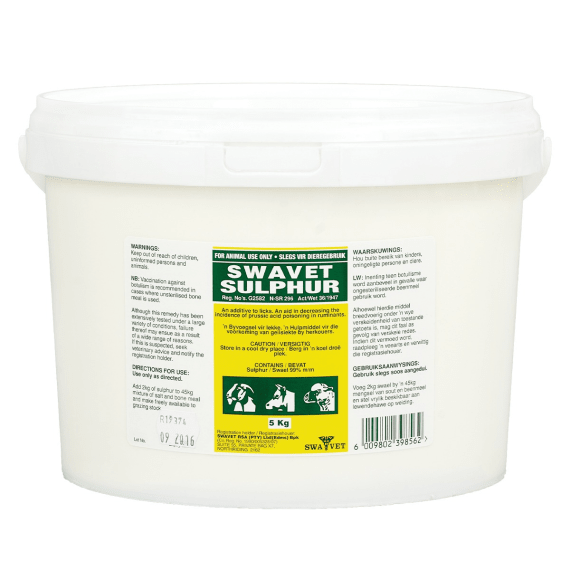 Swavet Sulphur Animals | Agrimark