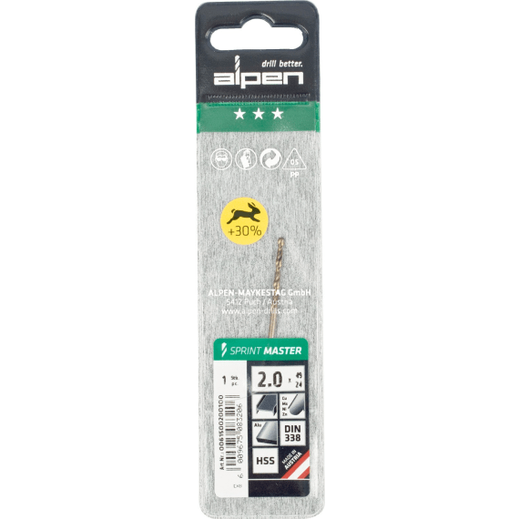 Alpen Drill Bit HSS Sprint Master | Agrimark