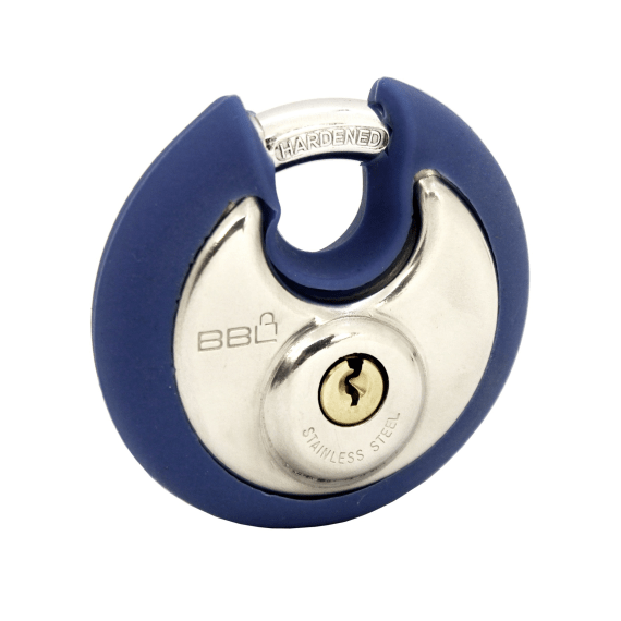BBL Padlock Discus Ext Blue 70mm | Agrimark