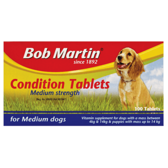 Bob Martin Dog Condition Tablet M | Agrimark