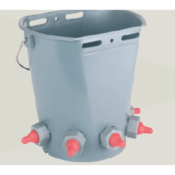 Swavet Lam Feeding Bucket With Five Teat | Agrimark