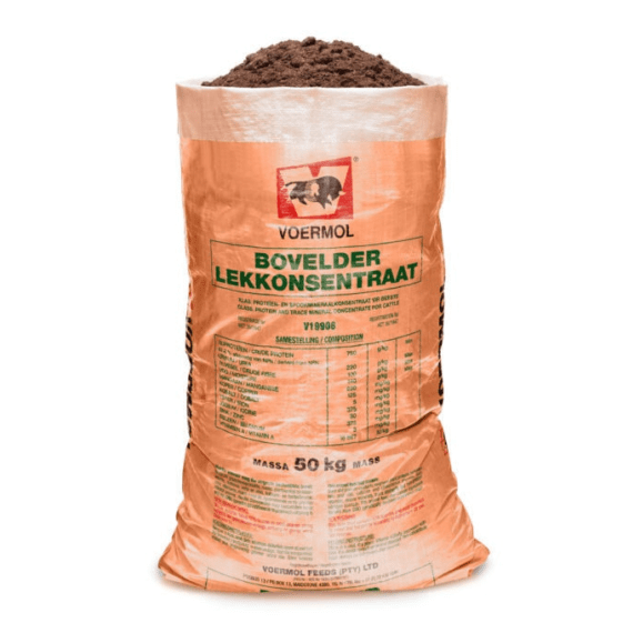 Voermol Bovelder Conc (orange) 50kg | Agrimark