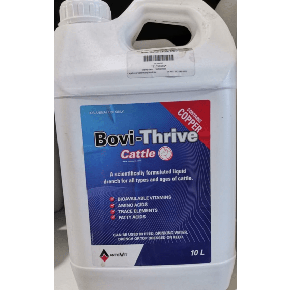 Antrovet Bovi Thrive Cattle 10lt | Agrimark