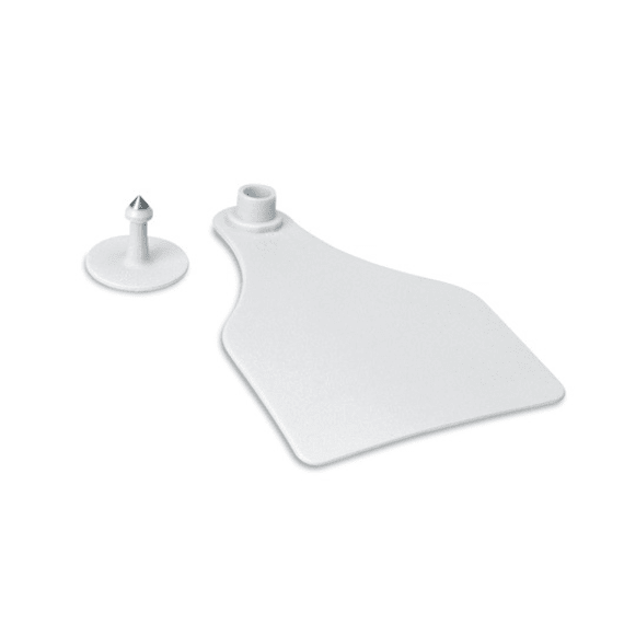Allflex Eartag Button M1/f1 White 100 | Agrimark