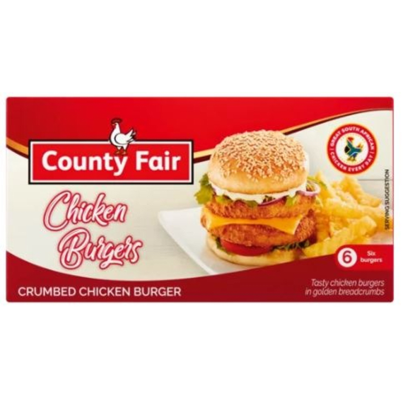 County Fair Chicken Burgers 400g | Agrimark