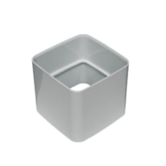 Streamline Pvc Downpipe Socket Sq Dbl-fl | Agrimark