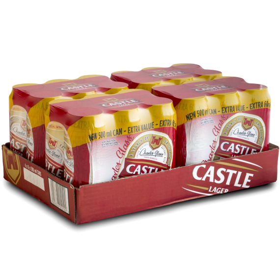 Castle Lager Can 500ml | Agrimark