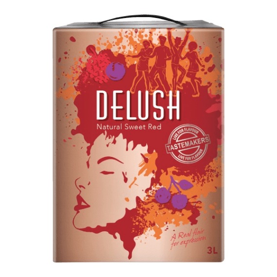 Delush Natural Sweet Red Wine 5l | Agrimark