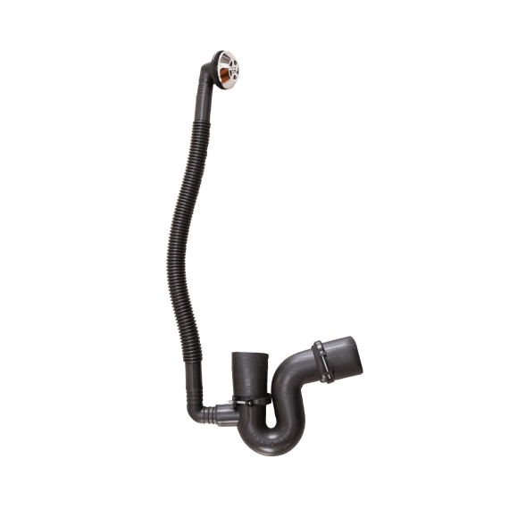 Splashworks Trap Bath Overflow Rubber Black 40mm | Agrimark