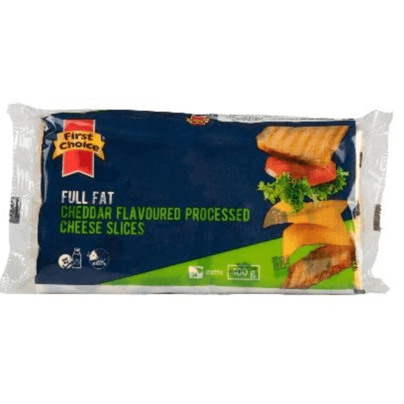 First Choice Sliced Cheddar 100g | Agrimark