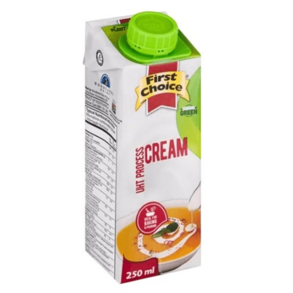 First Choice Uht Dessert Cream 250ml | Agrimark