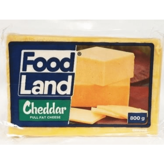 Foodland Cheddar Cheese 800g | Agrimark