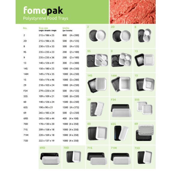 Versapak Fomo Tray | Agrimark