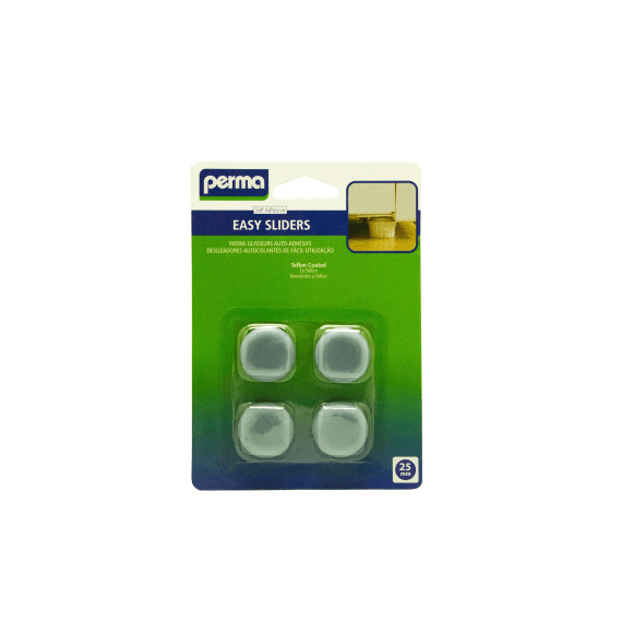 Perma T/lon E/slide Round 4 Pads 25mmx3mm | Agrimark