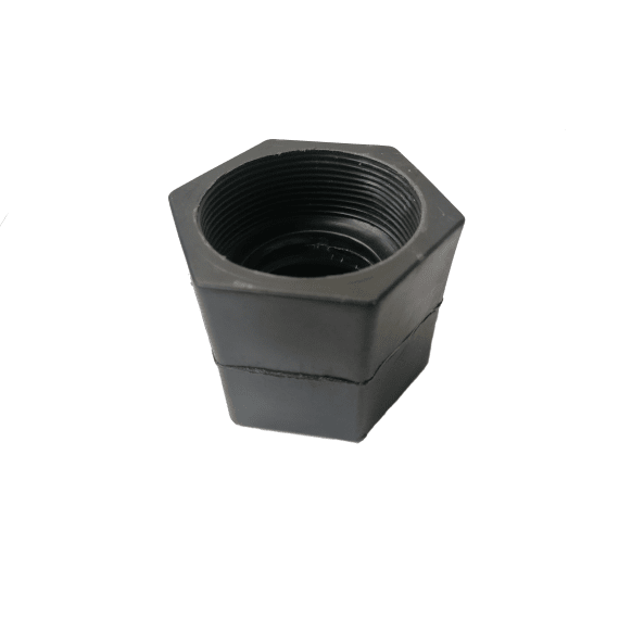Plastic Adaptor Flow Bin Thread 50mm Bsp | Agrimark
