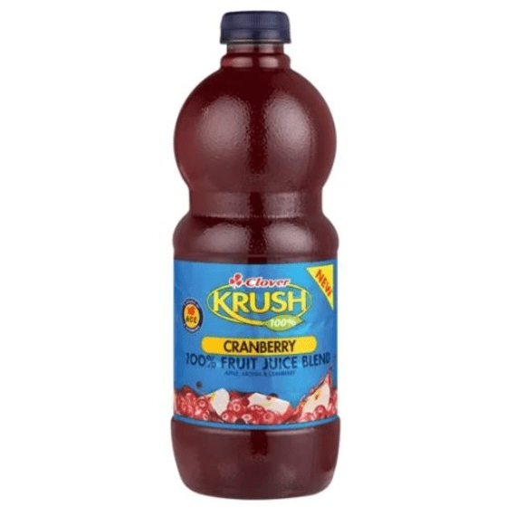 Krush Fruit Juice Cranberry 1.5lt | Agrimark