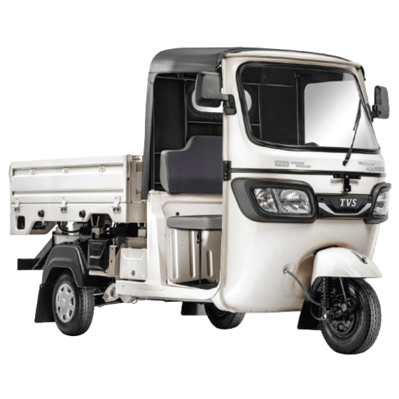 TVS 3-WHEEL WHITE KING CARGO GK 225CC NEW | Agrimark