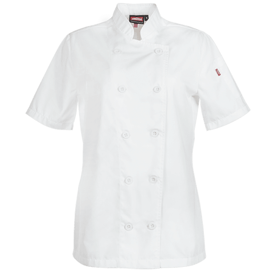 Jonsson Women's Short Sleeve Chef Jacket | Agrimark