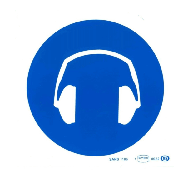 Sign Mandatory Sabs 190x190mm | Agrimark