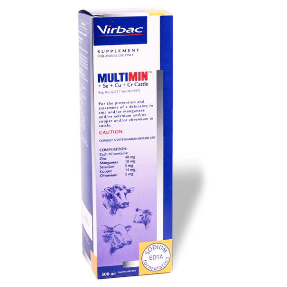Virbac Multimin Se+cu+cr Cattle | Agrimark