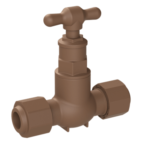 Unitwist Stop Tap Cxc 15mm | Agrimark