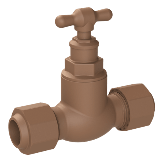 Unitwist Stop Tap Cxc 22mm | Agrimark