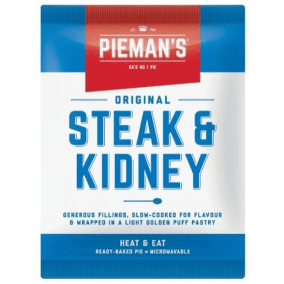 Piemans Steak & Kidney (pre Baked) | Agrimark