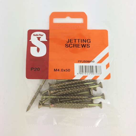 Safetop Screw Jetting | Agrimark