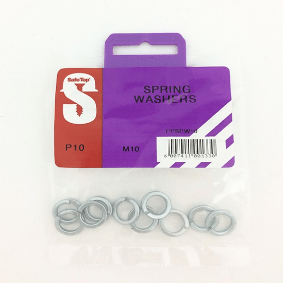 Safetop Washer Spring Galv | Agrimark
