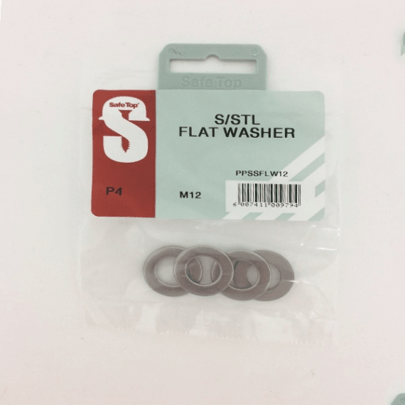 Safetop Washer Flat S/S | Agrimark