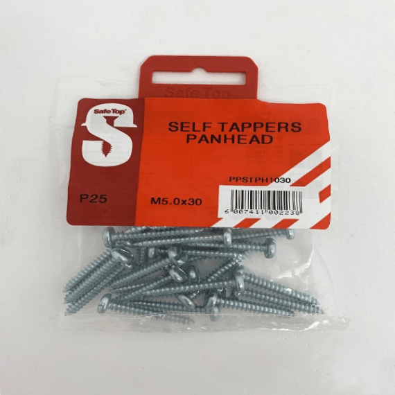Safetop Screw Selftap Pan HD 25Pk | Agrimark