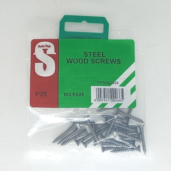 Safetop Screw Wood CSK Steel | Agrimark