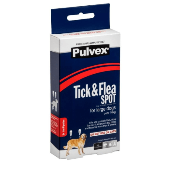 Pulvex Tick & Flea Spot Large 2mm | Agrimark