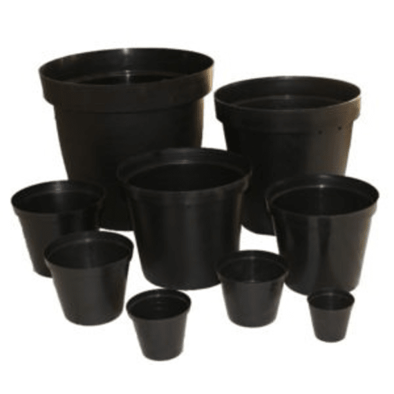 Pot Port Plastic Pot Black | Agrimark