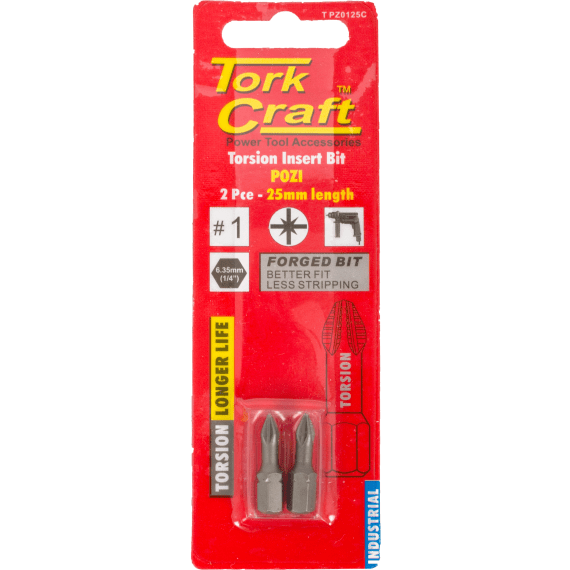 Tork Craft Bit Pozi | Agrimark