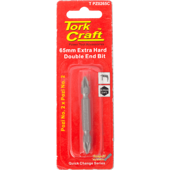 Tork Craft Bit Double End | Agrimark