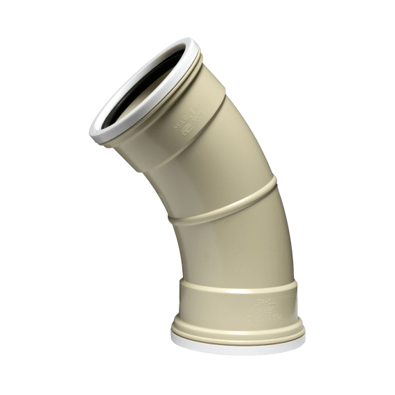 Marley Pvc Ug Bend Pln 110mmx45deg 1/8 | Agrimark