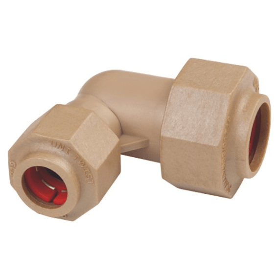 Unitwist Elbow CXC Reducing 22x15mm UT2020R | Agrimark