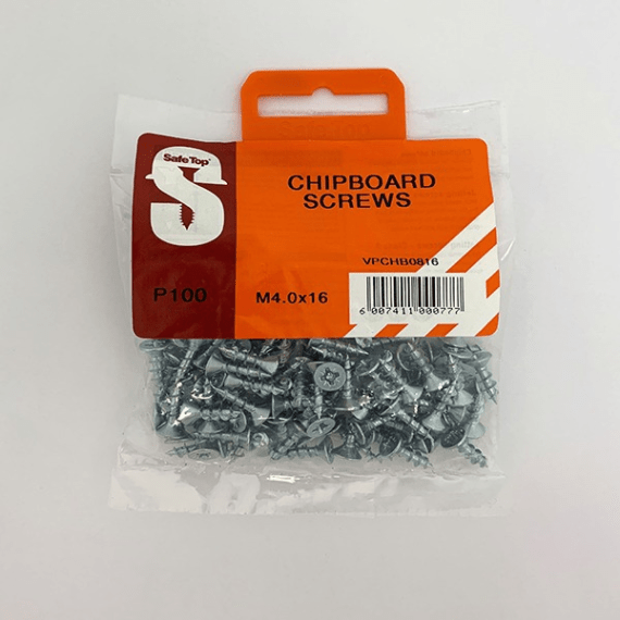 Safetop Screw Chipboard 4MM | Agrimark