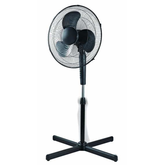 Alva Pedestal Fan Black 40cm | Agrimark