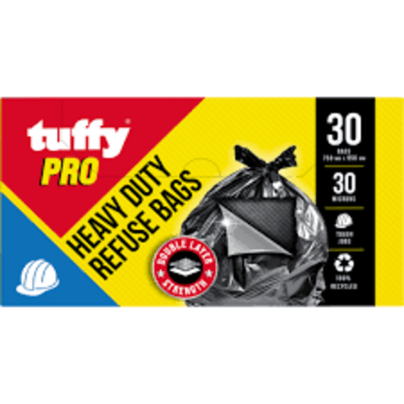 Tuffy Pro Refuse Bags Heavy Duty 30`s | Agrimark
